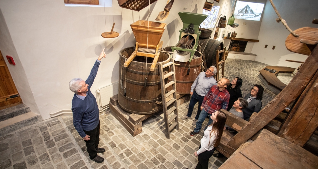 Wein(ver)führung - das Churer Torculum | Chur